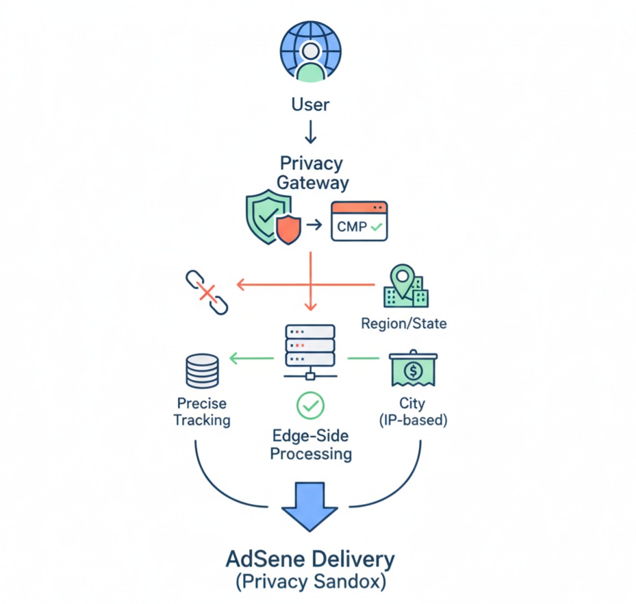 Privacy‑Safe Geo‑Personalization for AdSense Compliance